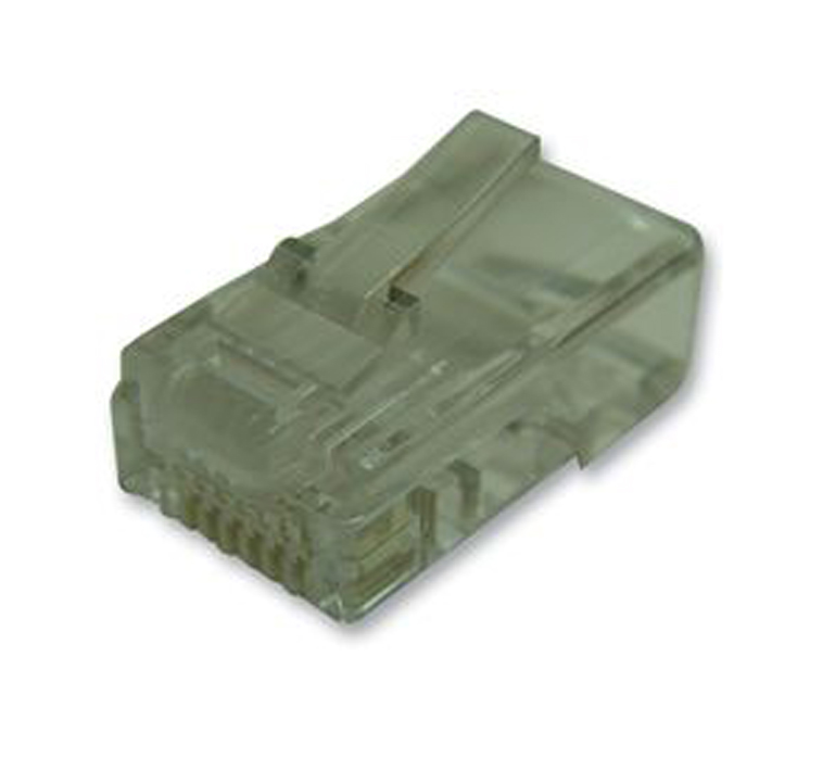 RJ45 Plug, Round Entry 10 Pack - Concordia Technologies