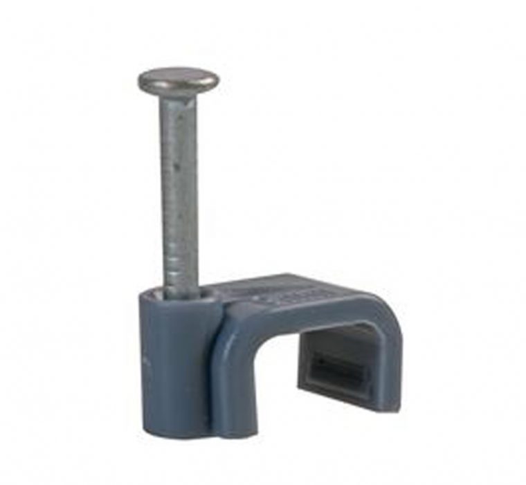 Twin and Earth Cable Clips packs of 100 - Concordia Technologies